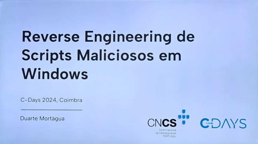 Workshop Reverse Engineering Of Malicious Scripts On Windows Pedro Fernandes
